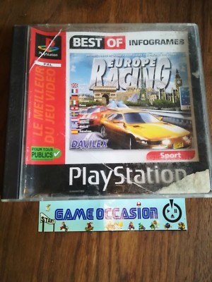EUROPE RACING SONY PS1 PLAYSTATION 1 PAL FR EN BOITE | eBay