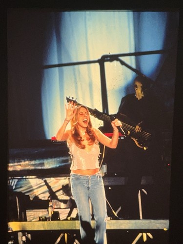 Mariah Carey Photo Transparency On Stage 35mm Positive Slide Circa 1990's | eBay