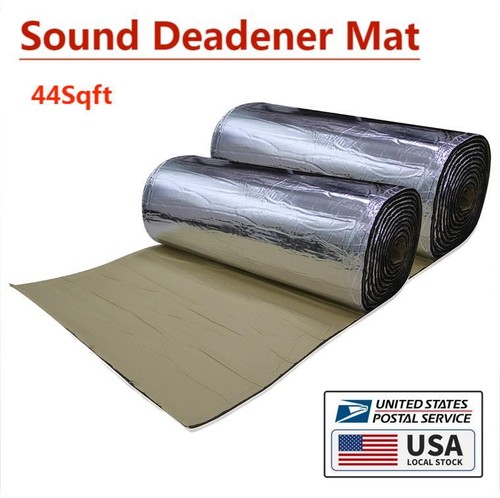 44 SQFT Sound Deadener Car&Home Insulation Heat&Noise Shield Self ...