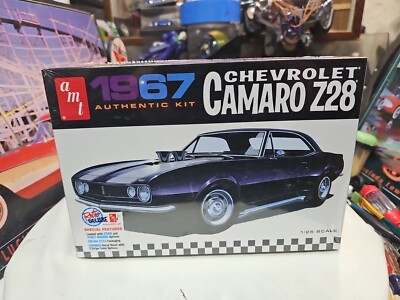 AMT 1309/12 1967 CHEVROLET CAMARO Z28 MODEL KIT NIB 1/25 SCALE NICE CAR ...