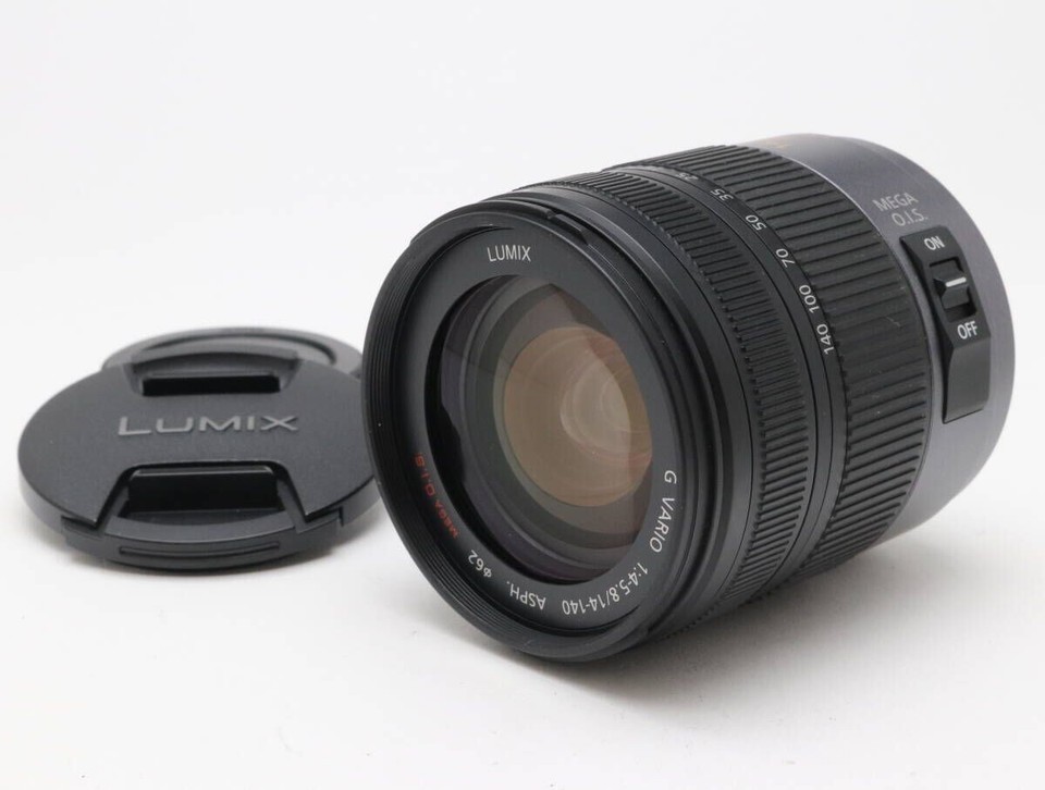 Panasonic telephoto zoom lens for Micro Four Thirds Lumix G VARIO HD 14 ...