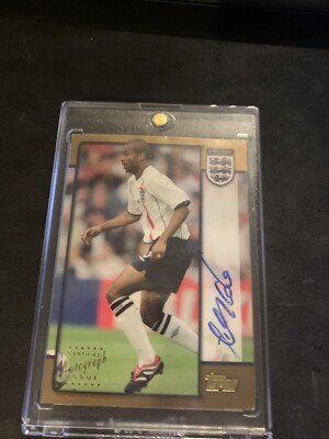 Extremely Rare - Signed Ashley Cole - England Topps 2002 | eBay UK