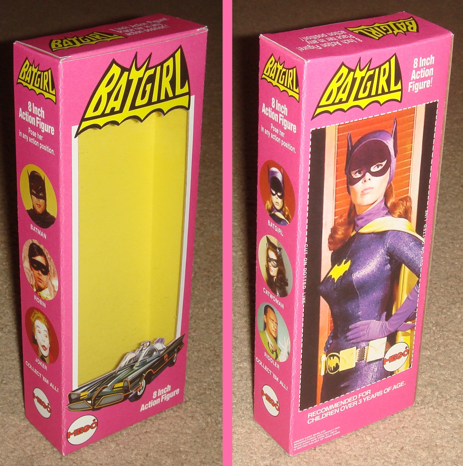 BATMAN 1960's SERIES ACTION FIGURE BOXES YOU PICK | eBay