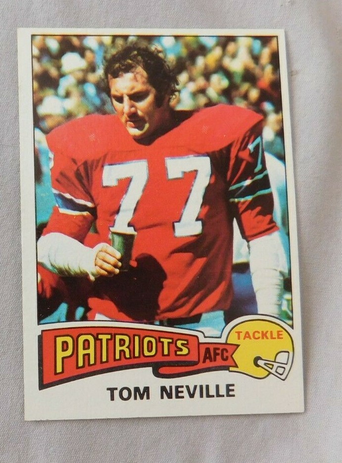 1975 Topps New England Patriots Football Card Pick one | eBay