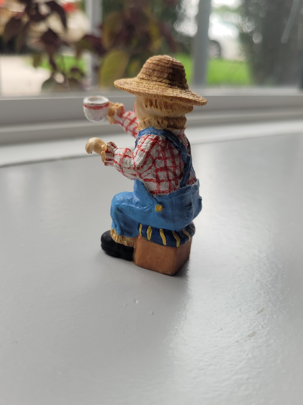Mini Scarecrow Figurine Fall Seasonal Decor Oriental Trading Co Inc 2.5 ...