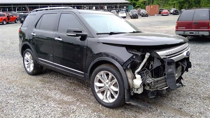 2011-2015 Ford Explorer Upper Liftgate Mounted Rear Spoiler W/Third ...