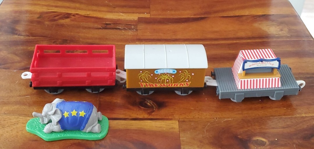 Thomas and Friends Trackmaster Carnival Fun Train Cars by Hit Toy ...
