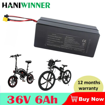 For Jetson Bolt Pro Electric Bike E-Bike Battery 36v 6AH 2Wire Genuine ...