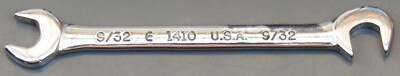 EASCO TOOLS, 9/32" SAE, OPEN END IGNITION COMBINATION WRENCH, #1410 | eBay