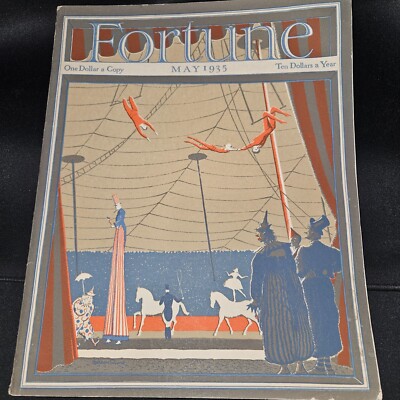 Fortune Magazine May 1935 - Cover by Norman Reeves | eBay