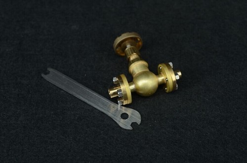 1/4 x 40 inline Globe Valve Flange Type GV-B2, For Live Steam Engine ...