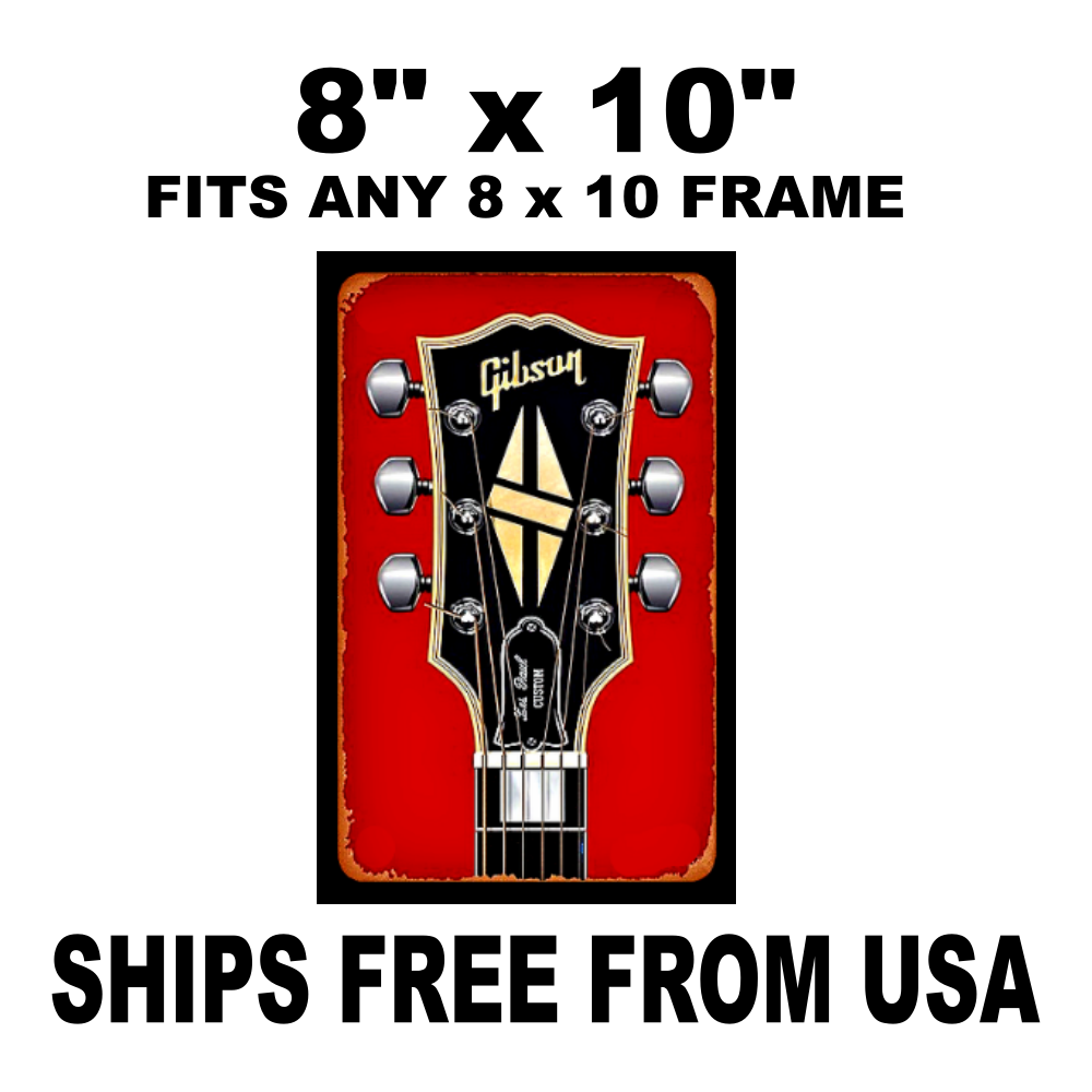 Gibson Guitar Sticker Sign. Les Paul Die Cut Glossy Vinyl Sticker | eBay