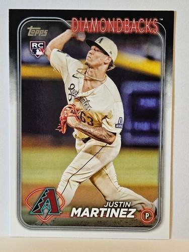 2024 Topps #325 Justin Martinez RC Arizona Diamondbacks | eBay
