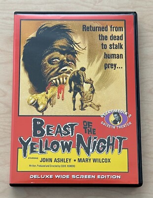 BEAST OF THE YELLOW NIGHT (1971) DVD Retromedia EDDIE ROMERO John ...