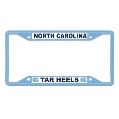 North Carolina Tar Heels Metal Inlaid Acrylic License Plate Frame ...