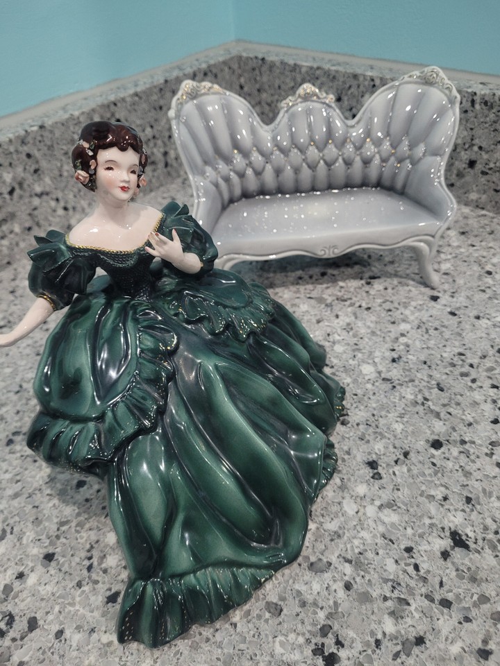 VINTAGE 3PC SET FLORENCE CERAMICS VICTORIA EDWARD COUCH PASADENA ...