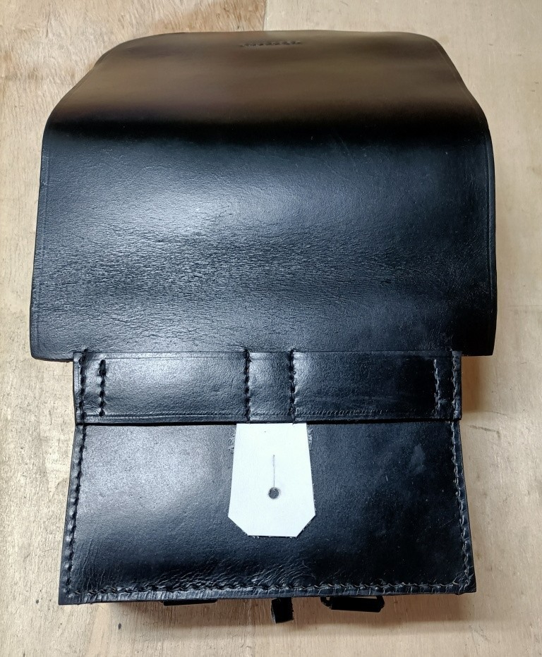 Napoleonic British Cartridge Box leather . Reproduction | eBay