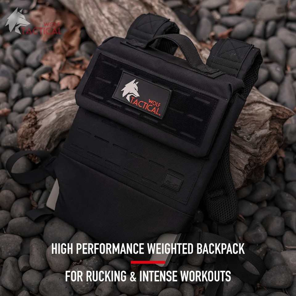 Weighted Backpack Rucking Backpack for Weight Plates Rucksack for ...