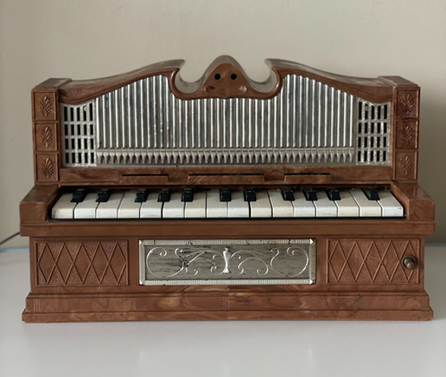 Vintage Electric Golden Pipe Organ Emenee Industries CAT NO- 200 | eBay