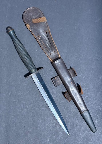 vintage WWII British Fairbairn Sykes Commando fighting knife 3rd ...