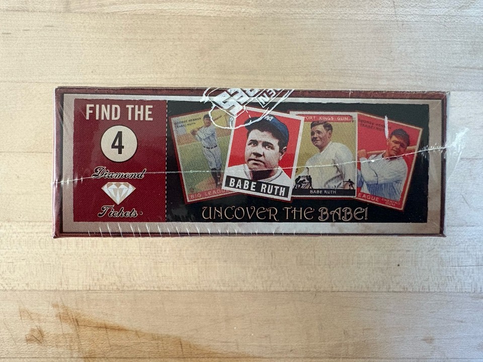 2007 Hidden Treasures Factory Sealed box "uncover Babe Ruth " Hobby Box ...