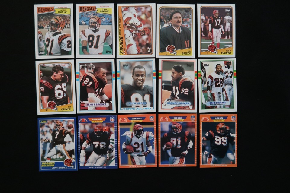 Lot Of 210+ Bengals Cards 1970s - 2000s | eBay