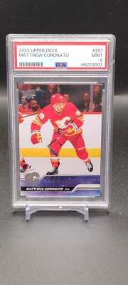 2023 Upper Deck Series 1 Young Guns, Matthew Coronato, PSA 9 MINT ...