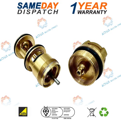 BAXI DUOTEC 24 28 33 40 HE A DIVERTER VALVE CARTRIDGE 7656807 NEW TYPE ...