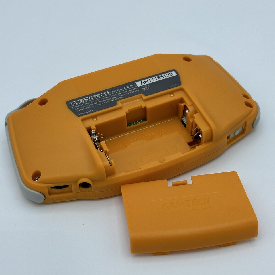 Nintendo Game Boy Advance GBA iPS Laminated Backlit LCD Console Orange ...