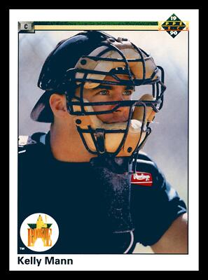 1990 Upper Deck Star Rookie Kelly Mann RC Rookie #33 Atlanta Braves ...