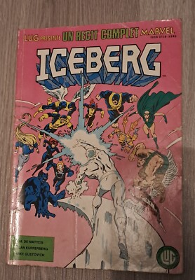 Comics Recut complet Marvel ICEBERG album LUG Marvel bd vintage book | eBay