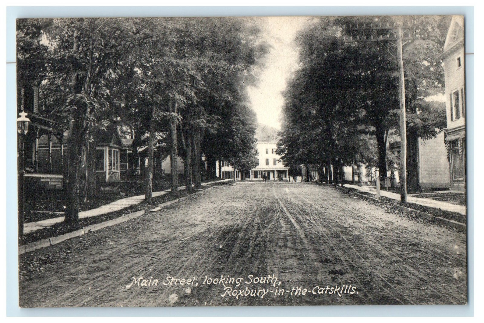 c1905 Main Street Looking South Roxbury In The Catskills New York NY ...
