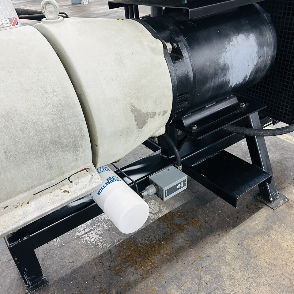 CompAir Hydrovane PUA 128 25HP Rotary Vane Air Compressor 3 Phase 240 ...