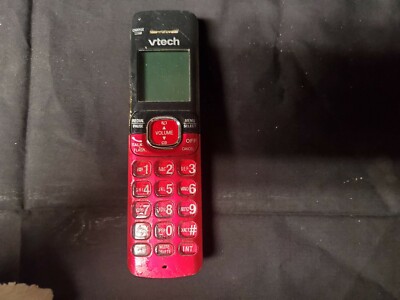 Vtech Cordless CS6519 Expansion Handset Red | eBay