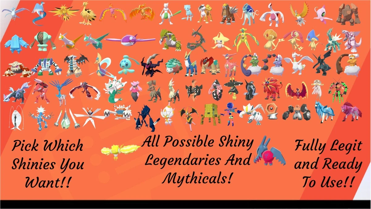 All Legendary Pokemon Gen 1 6