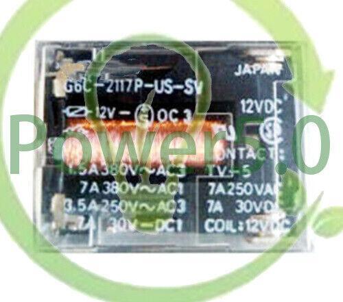 10PCS G6C-2117P-US-SV 12VDC Power Relay 6Pin 7A~ | eBay