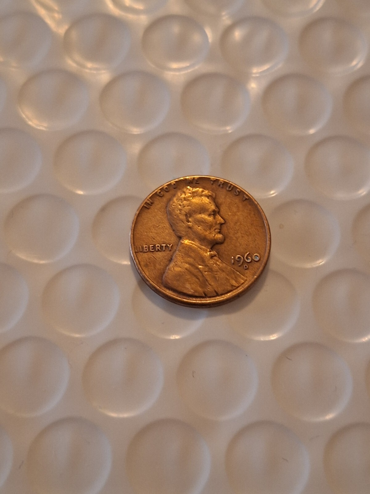 1960 D penny ERROR, L ON RIM, RIM Error | eBay