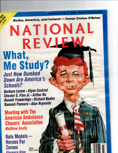 National Review December 15 1997 What Me Study | eBay