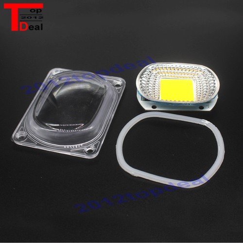 1set LED COB Chip Lens Reflector 230V 220V 110V 20W 30W 50W F LED Flood ...