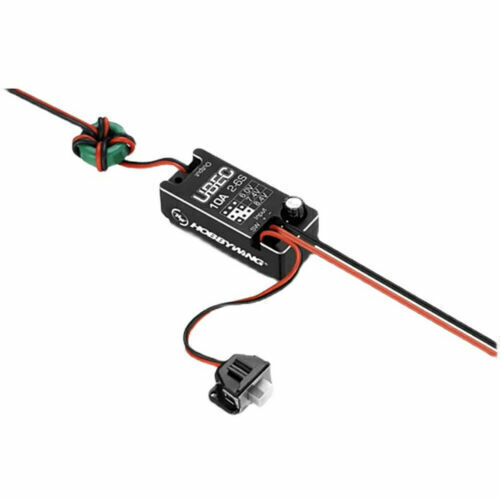 HOBBYWING UBEC Adjustable Voltage Metal Shell BEC Module for 1/10 1/8 ...