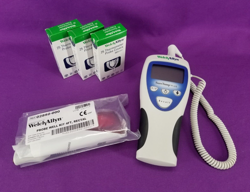 Welch Allyn SureTemp Plus 692 Thermometer with Case, Rectal / Oral ...