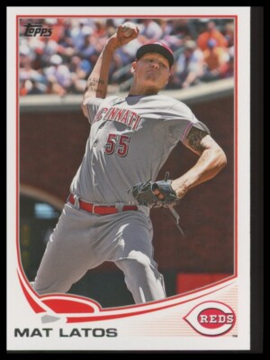 2013 Topps #155 Mat Latos Cincinnati Reds | eBay