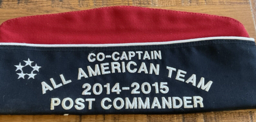 VFW Veterans of Foreign Wars Garrison Cap Hat 1173 All American team ...