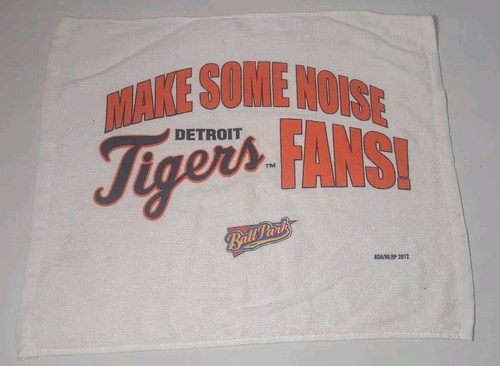 Detroit Tigers White Rally Towel Make Some Noise Fans! 2012 MLB ...
