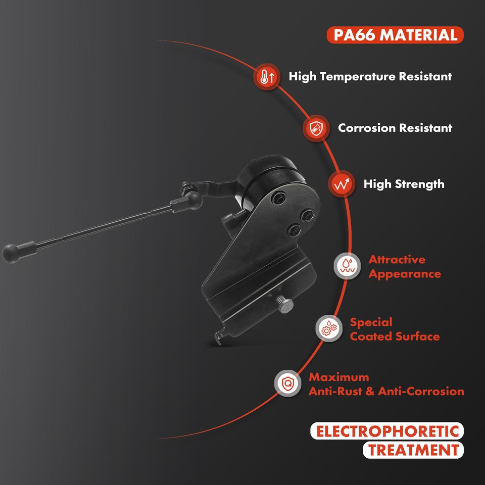 Ride Height Level Sensor w/3 Pins Rear Left for Buick Lucerne Cadillac ...