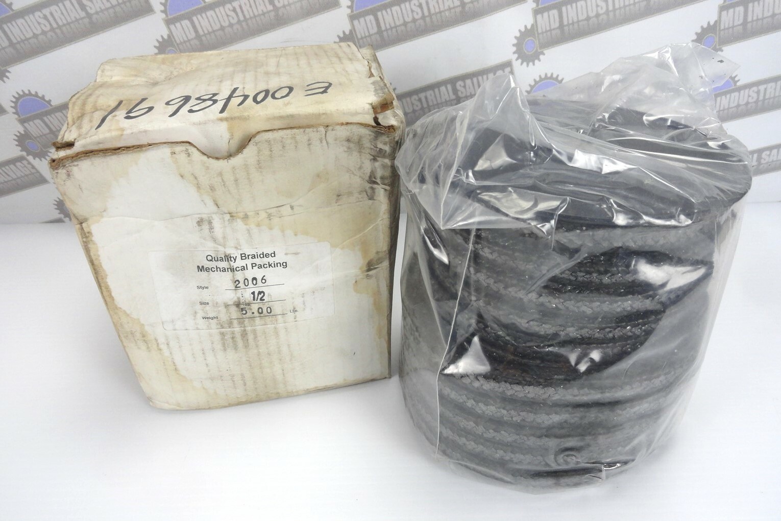 Quality Braided Mechanical Packing - 1/2" Rope Cord , 5LBS , Style 2006 ...