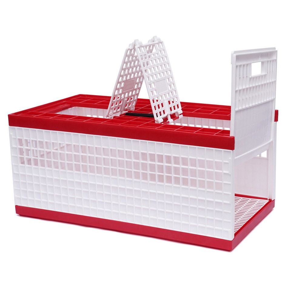 Racing Pigeon Carrier Box Bird Training Basket & 2 Side Doors 2 Top ...