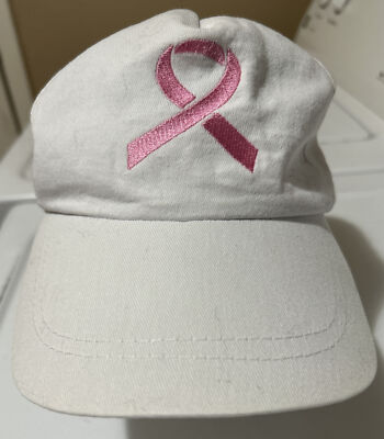 Pink Ribbon Breast Cancer Awareness Caps Hats One Size Fits All | eBay