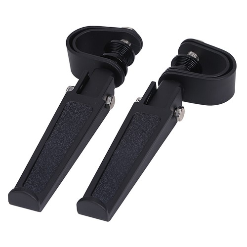 For Harley 1"-1-1/4" Motorcycle Foot Pegs Rests U-Clamp Highway Engine ...