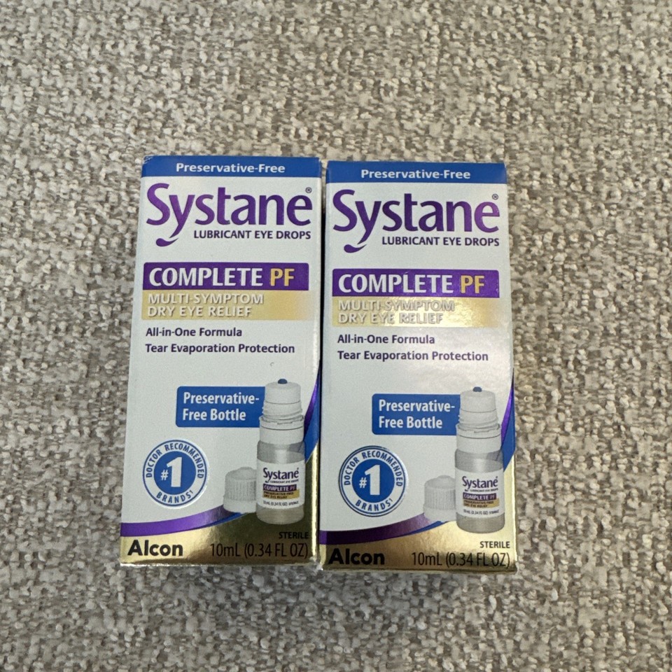 SYSTANE COMPLETE PF PRESERVATIVE FREE TWIN PACK 2 X 10ML | eBay